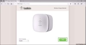 How To Setup Or Reset Belkin Range Extender | Belkin.range