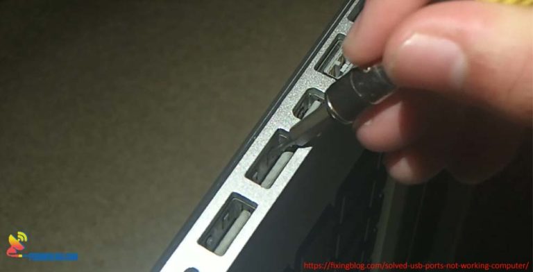 Solved - Why USB Ports Not Working Of Computer - Fixingblog