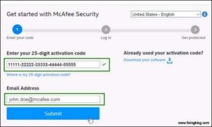 Mcafee.com/activate | Activate Mcafee Product Key For Setup