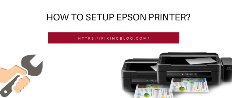 How To Setup Epson Printer Without Cd | Fixingblog